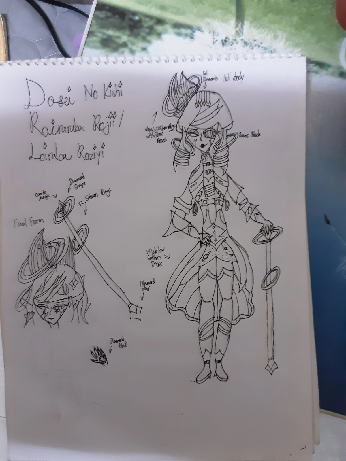 Loiralca Roziyi/Outfit | Crystia,SapphirelivaMission Wiki | Fandom