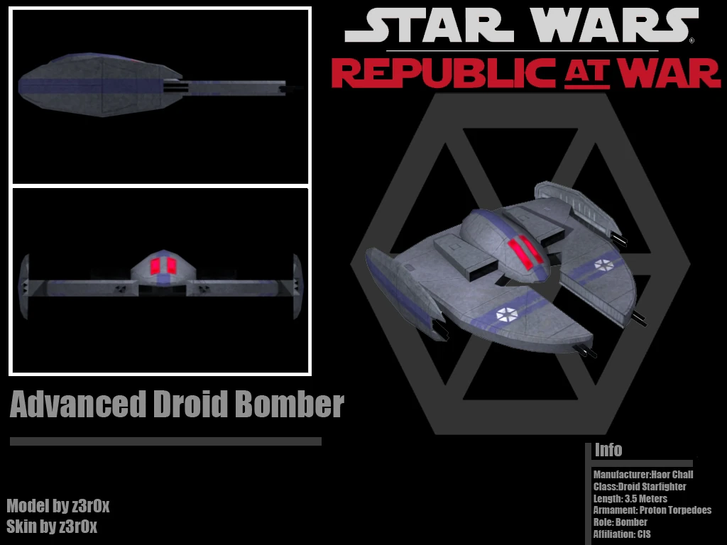 Trade Federation Droid Bomber | Confederacy of Independent Systems Wiki ...