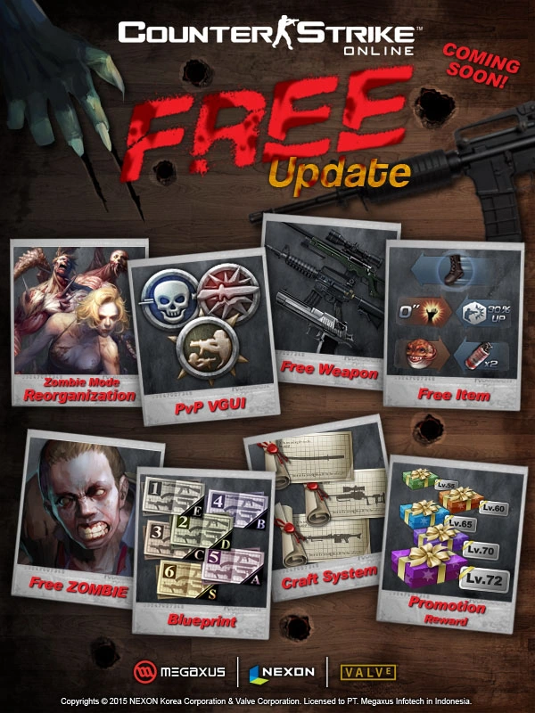 Free Update | Counter Strike Online Wiki | Fandom