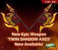Twin Shadow Axes | Counter Strike Online Wiki | Fandom