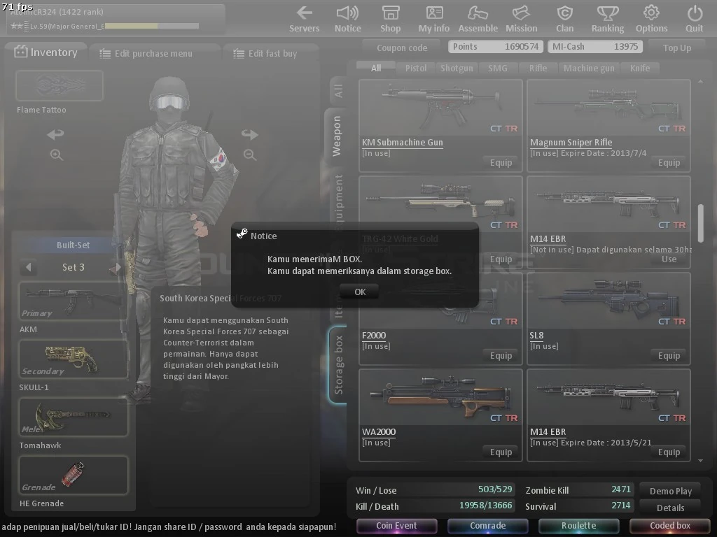 Military Box | Counter Strike Online Wiki | Fandom