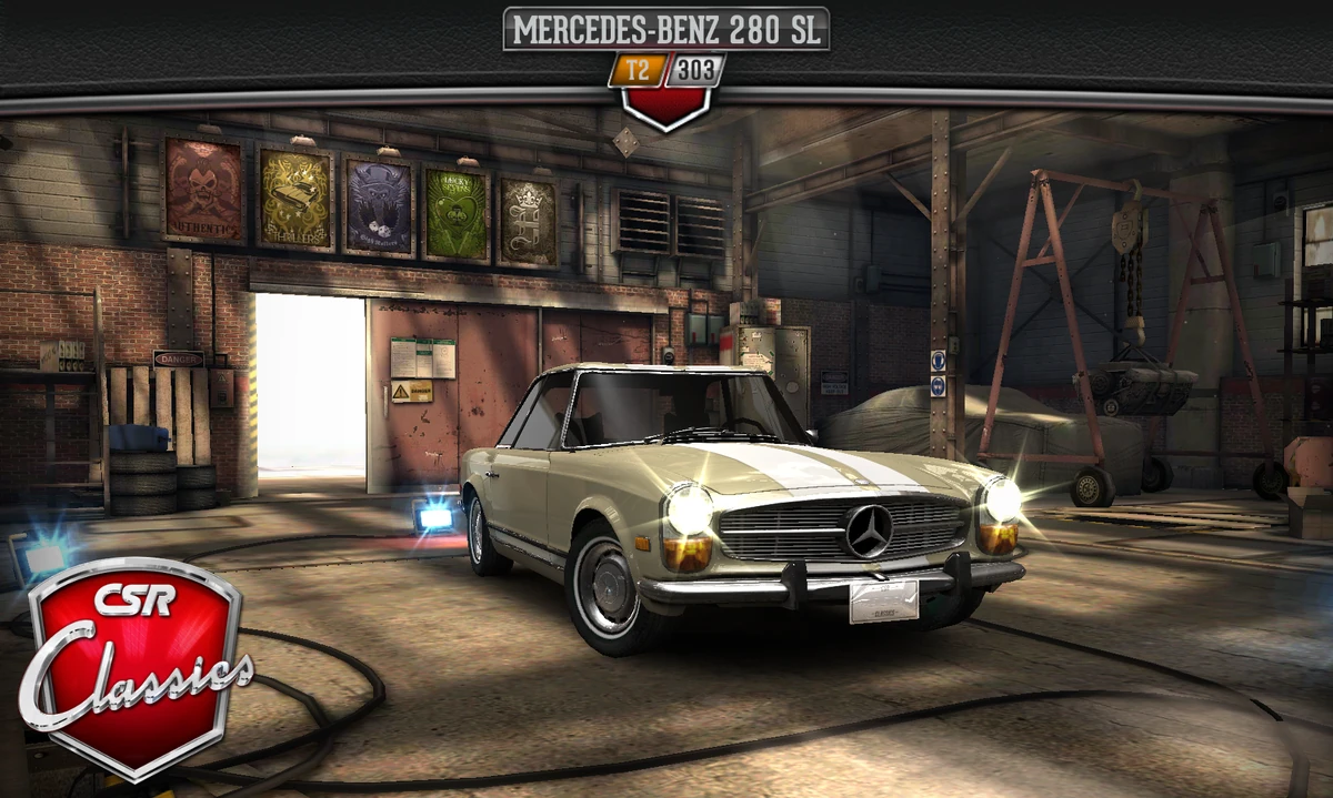 Mercedes-Benz 280 SL | CSR Classics Wiki | Fandom
