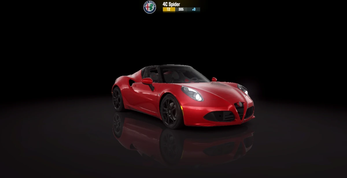 Alfa Romeo 4C Spider | CSR Racing-wiki | Fandom