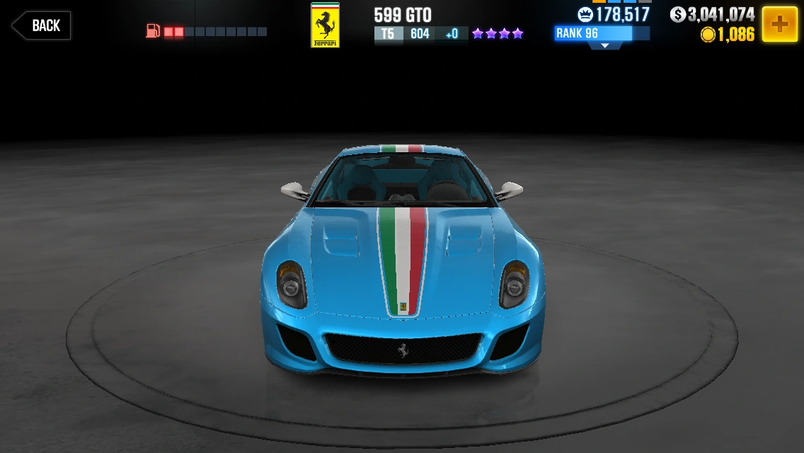 Ferrari 599 GTO | CSR Racing Wiki | Fandom