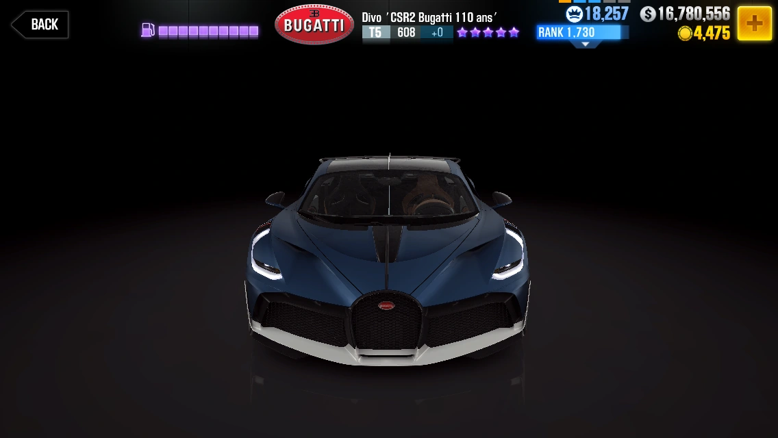 Bugatti Divo 'CSR2 Bugatti 110 ans' | CSR Racing Wiki | Fandom