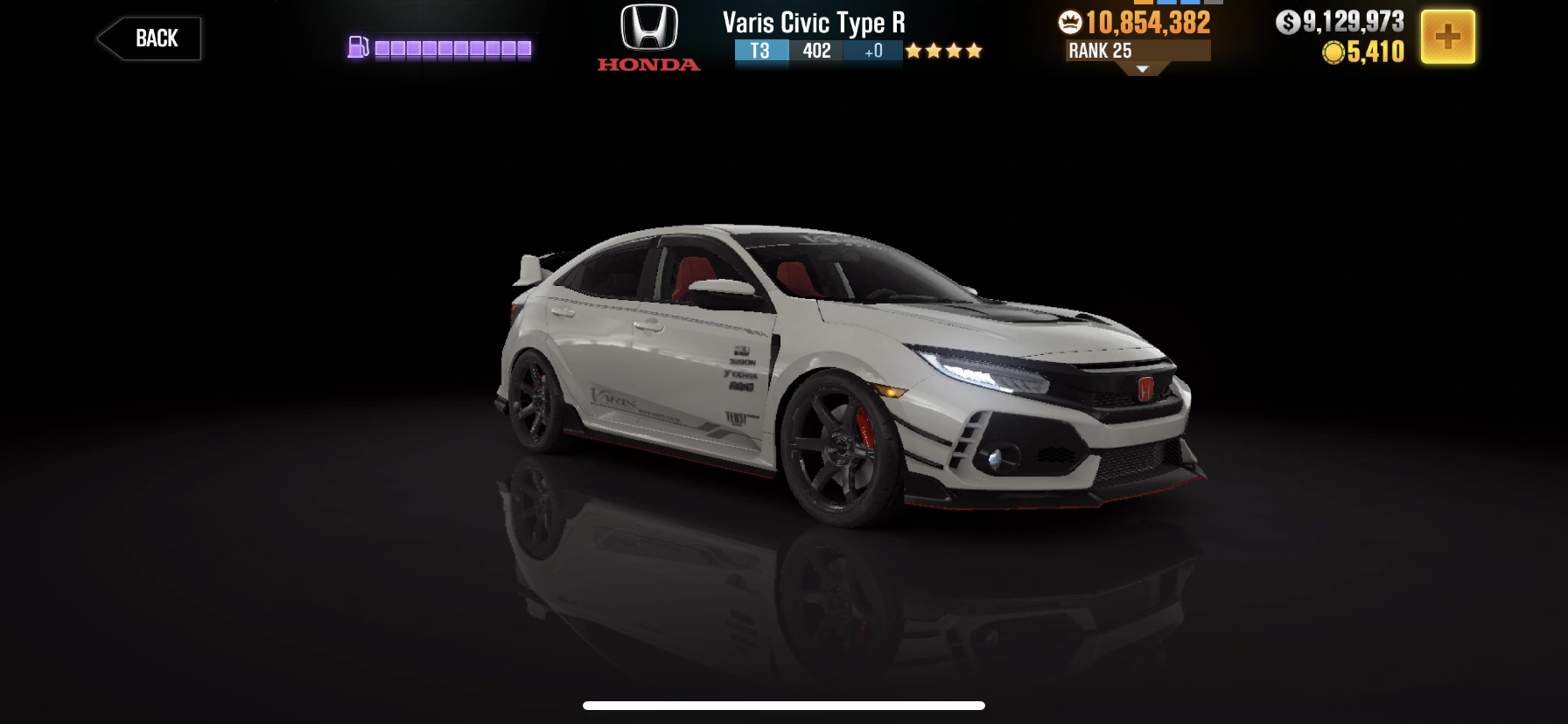 Honda Varis Civic Type R | CSR Racing Wiki | Fandom