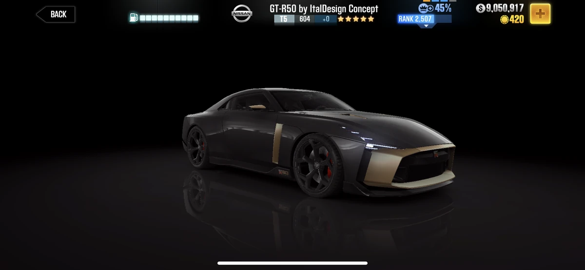 Nissan GT-R50 Prototype by Italdesign | CSR Racing Wiki | Fandom
