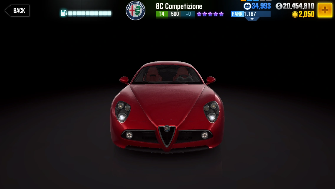 Alfa Romeo 8C | CSR Racing Wiki | Fandom
