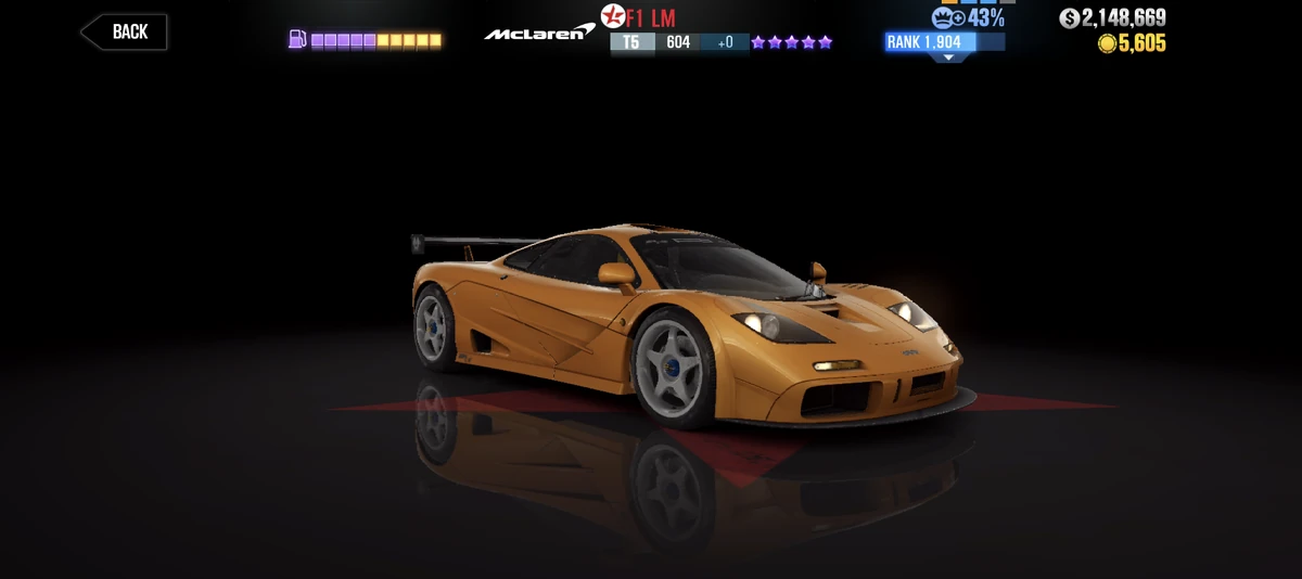 McLaren F1 LM | CSR Racing Wiki | Fandom