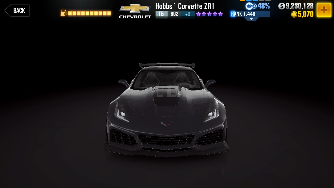 Hobbs' Chevrolet Corvette ZR1 | CSR Racing Wiki | Fandom