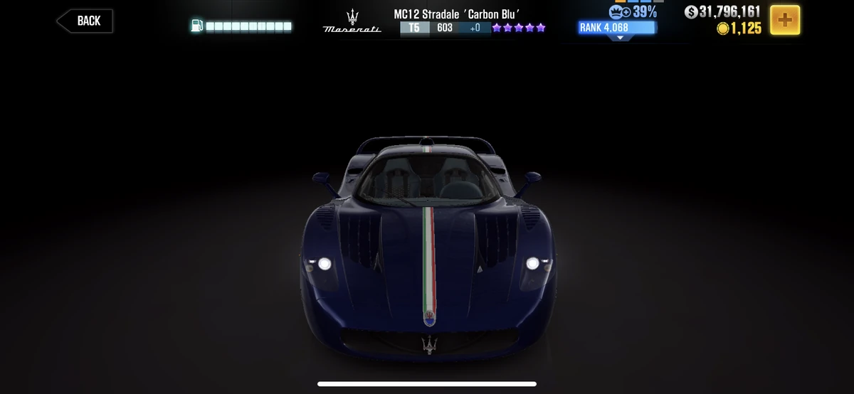 Maserati MC12 Stradale 'Carbon Blu' | CSR Racing Wiki | Fandom