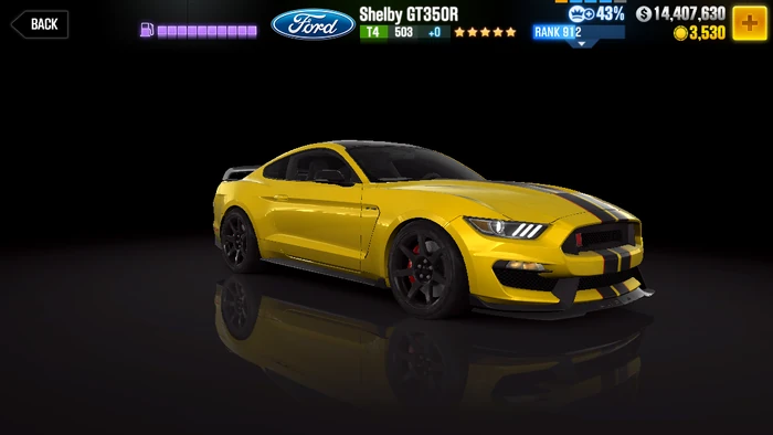 Ford Mustang Shelby GT350R | CSR Racing Wiki | Fandom