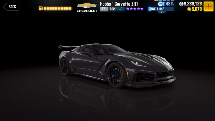 Hobbs' Chevrolet Corvette ZR1 | CSR Racing Wiki | Fandom