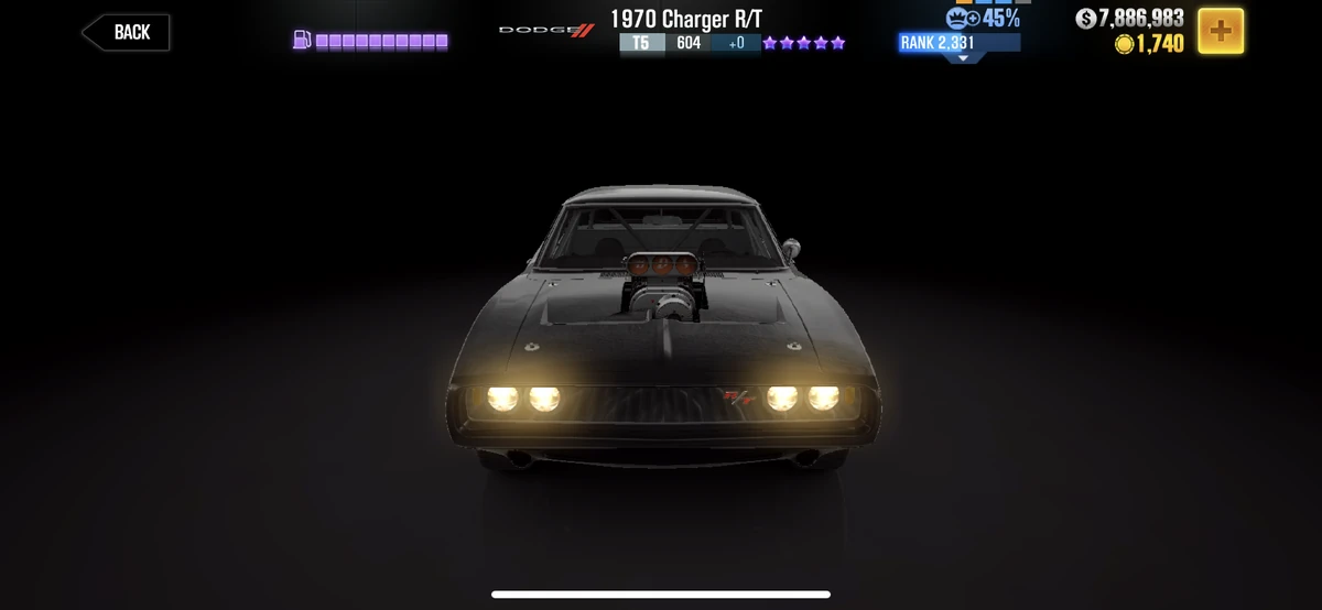 Dominic's 1970 Dodge Charger R/T | CSR Racing Wiki | Fandom