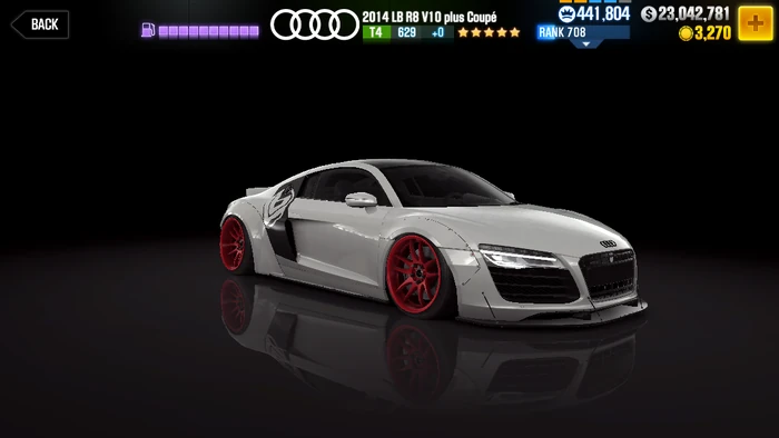 2014 Audi LB R8 V10 plus Coupé | CSR Racing Wiki | Fandom