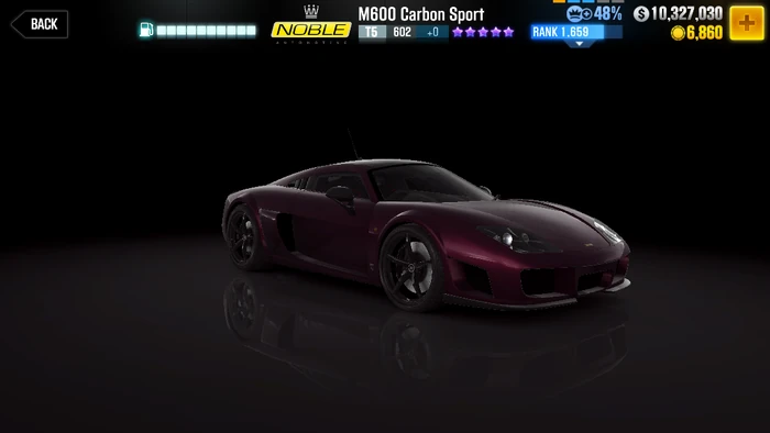 Noble M600 Carbon Sport | CSR Racing Wiki | Fandom