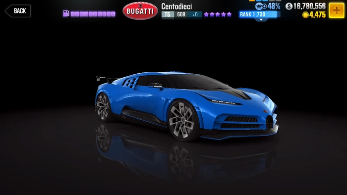 Bugatti Centodieci | CSR Racing Wiki | Fandom