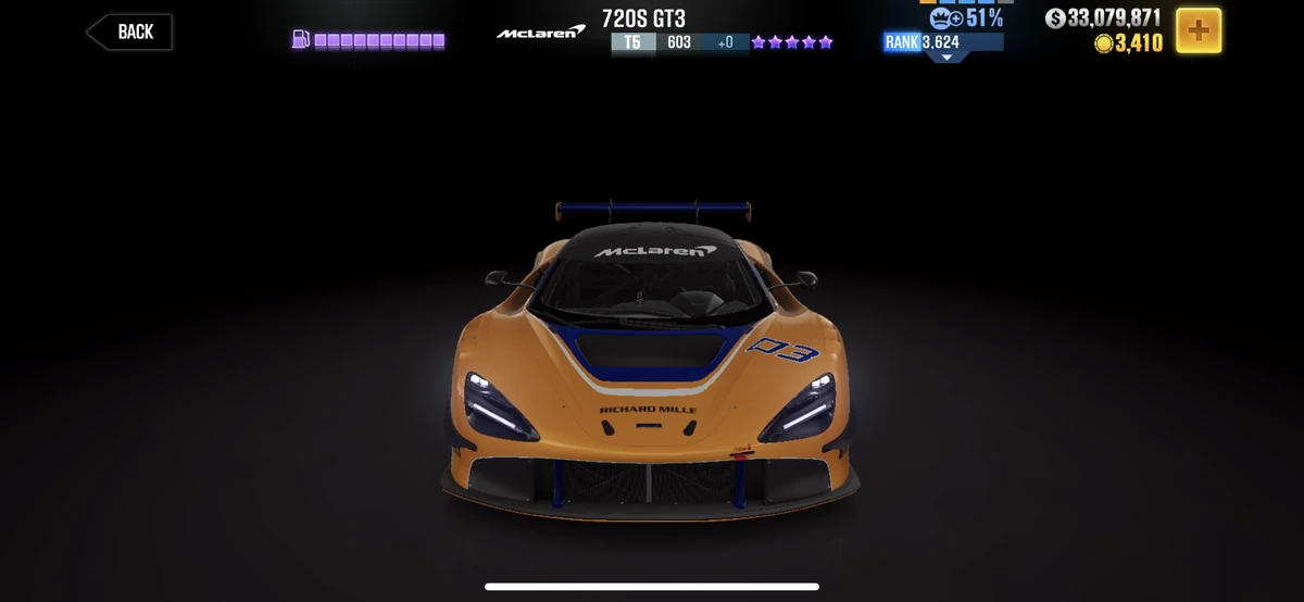 McLaren 720S GT3 | CSR Racing Wiki | Fandom