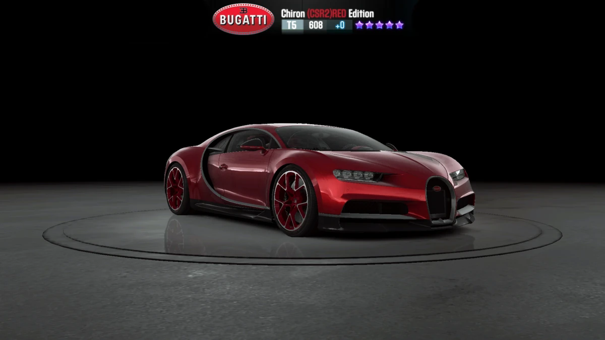 Bugatti Chiron (CSR2)RED Edition | CSR Racing-wiki | Fandom
