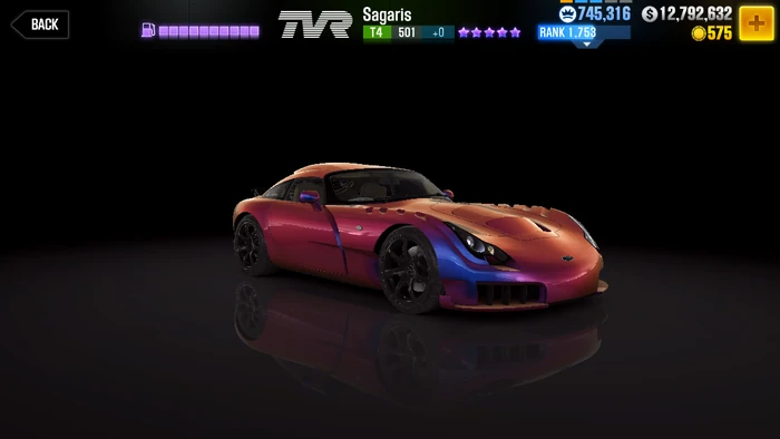 TVR Sagaris | CSR Racing Wiki | Fandom