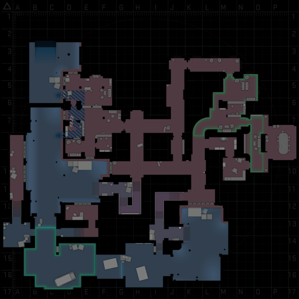 Cs Go Office Map Overview