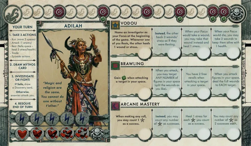 Adilah Vidal | Cthulhu Death May Die Wiki | Fandom
