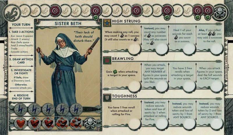 Sister Beth | Cthulhu Death May Die Wiki | Fandom