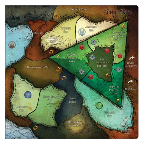 Yuggoth Map | Cthulhu Wars Strategy Wiki | Fandom