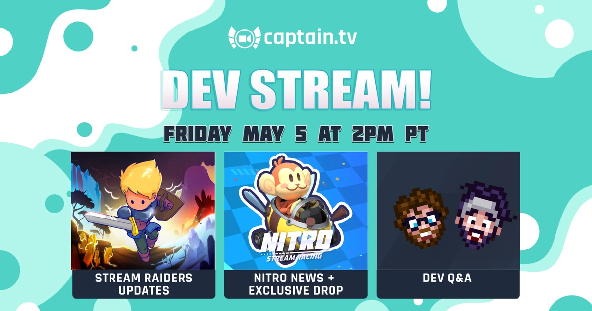 Devs Stream - May 5, 2023 | CaptainTV Wiki | Fandom