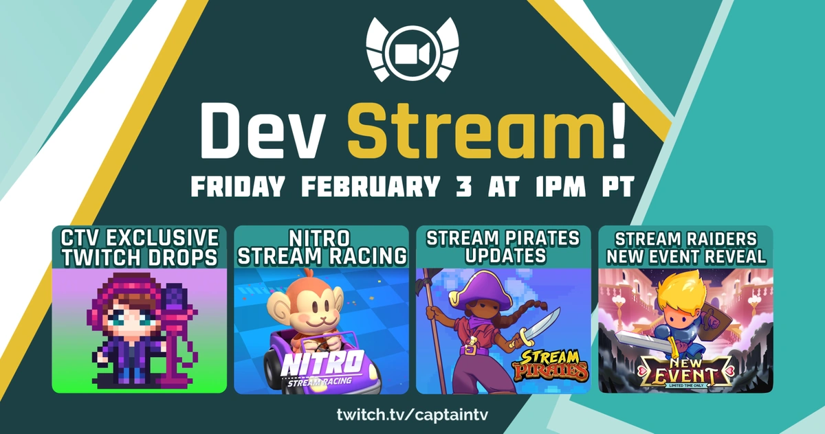 Dev Stream - February 3rd, 2023 | CaptainTV Wiki | Fandom