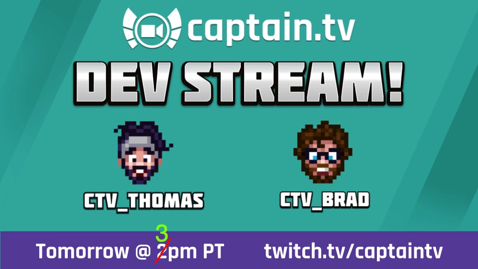 Dev Stream - February 1, 2024 | CaptainTV Wiki | Fandom