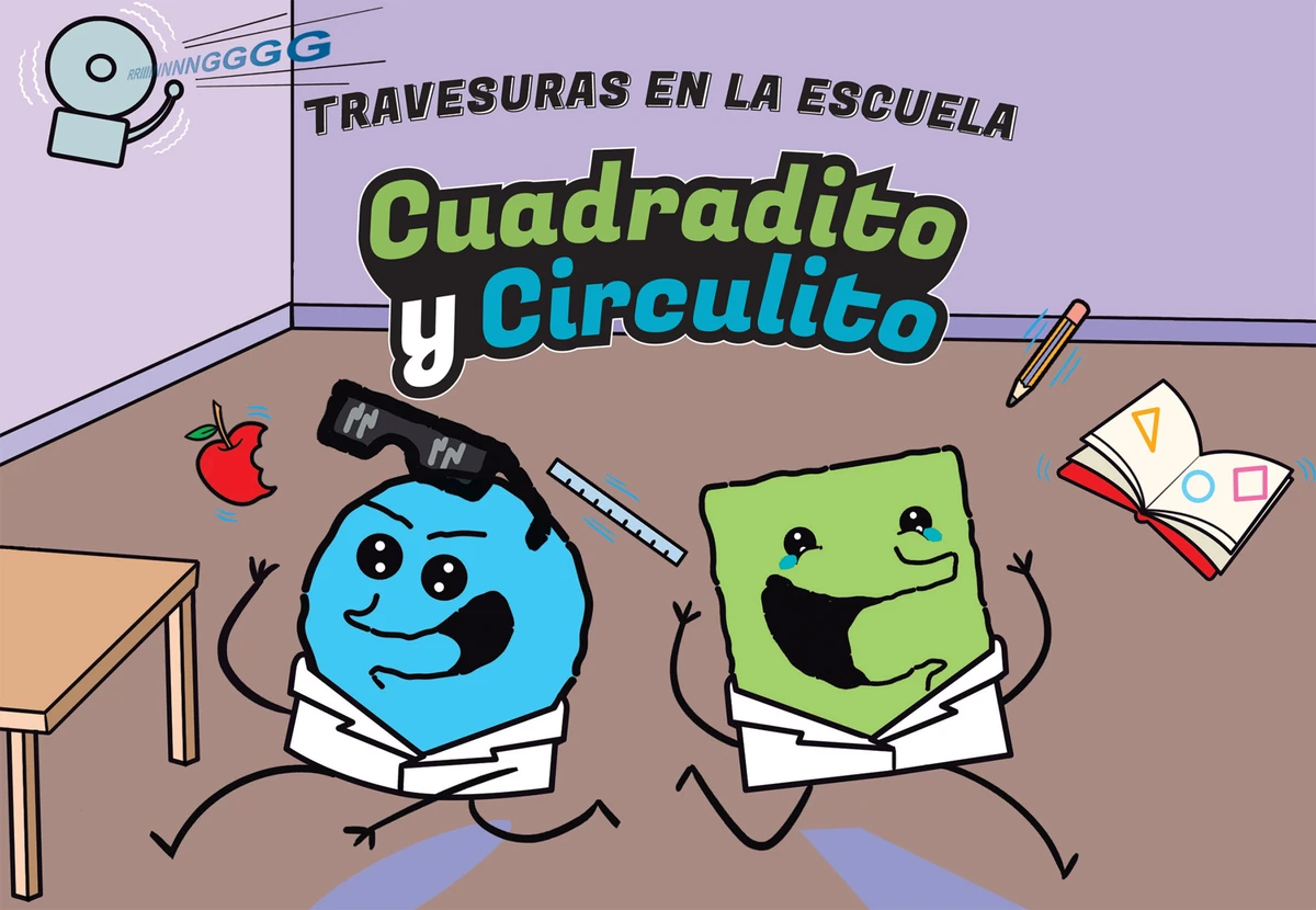Cuadradito y Circulito Travesuras en la Escuela | Wiki Cuadradito y ...