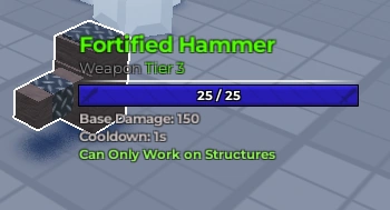 Fortified Hammer | Cube Combination Modded Wiki | Fandom