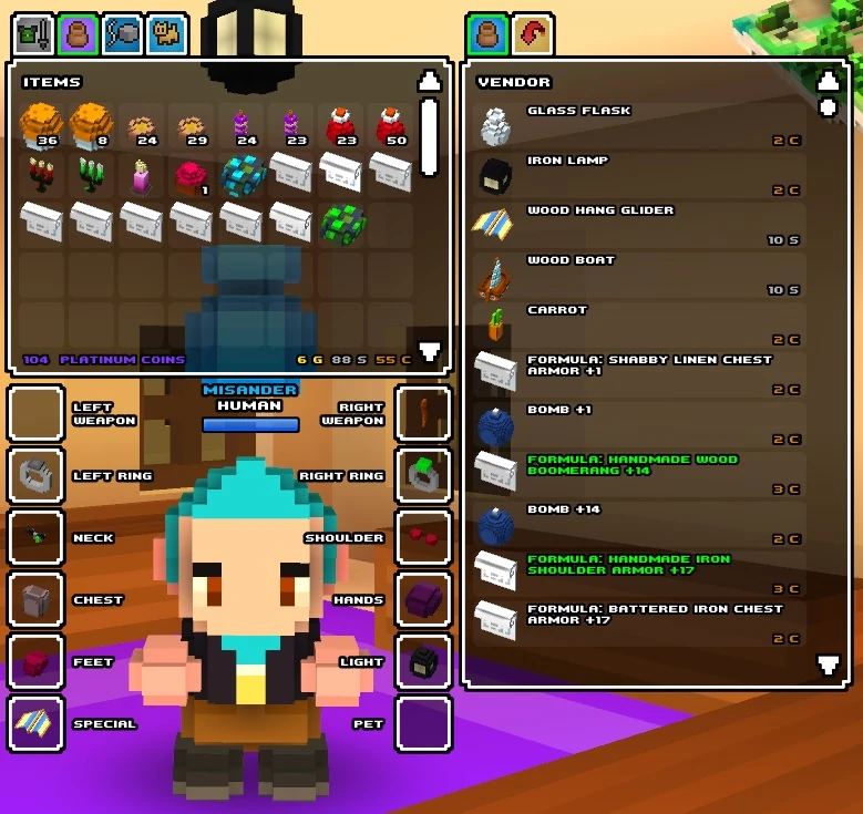 Item Shop - Cube World Wiki