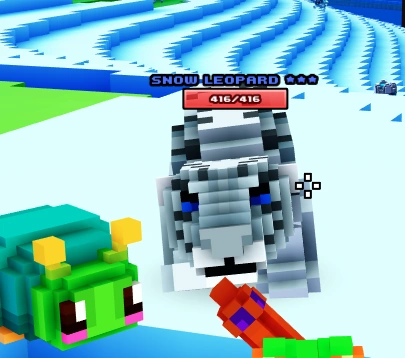 Minecraft Snow Leopard