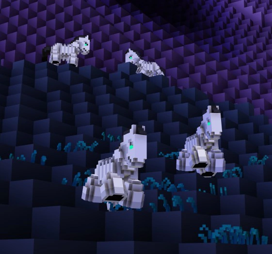 Skeleton Horse - Cube World Wiki