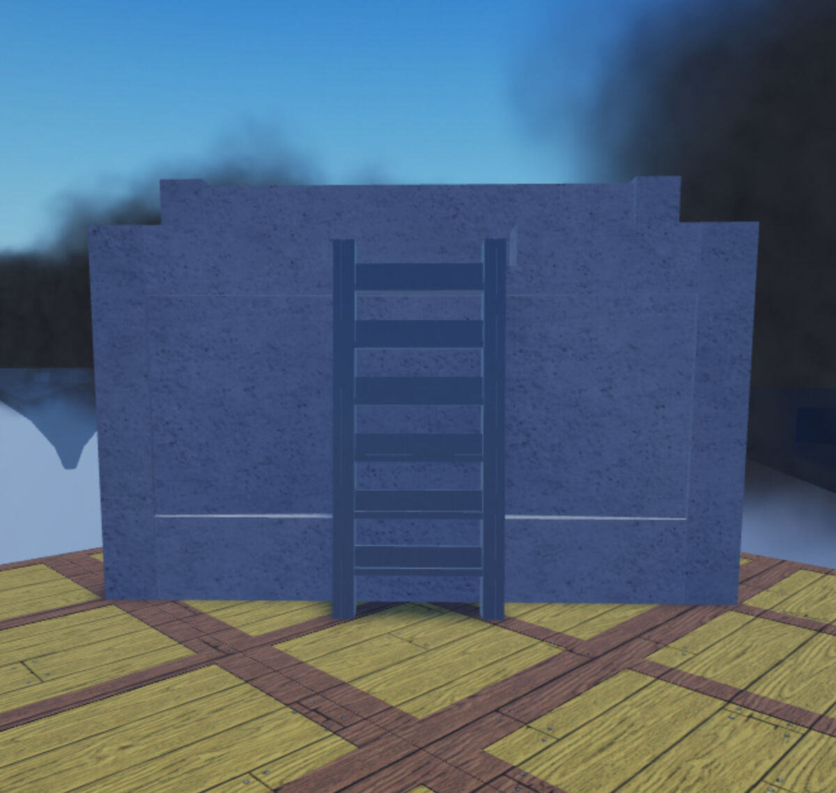 Concrete Ladder Wall Cube Combination Wiki Fandom