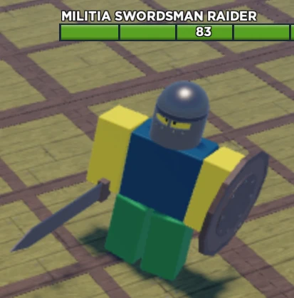 Militia Swordsman Raider | Cube Combination Wiki | Fandom