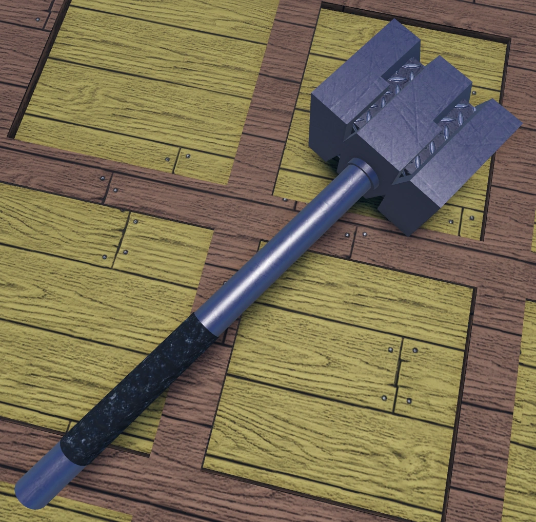 Titanium Great Hammer | Cube Combination Wiki | Fandom