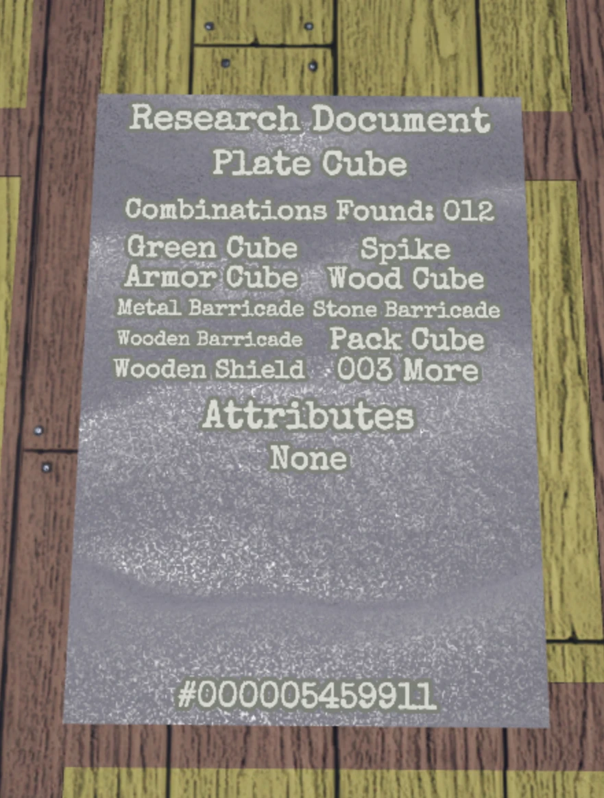 Research Document | Cube Combination Wiki | Fandom