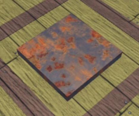 Rusted Iron Sheet | Cube Combination Wiki | Fandom