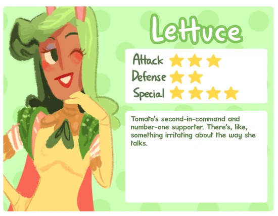 Dame Lettuce/Gallery | Cucumber Quest Wiki | Fandom