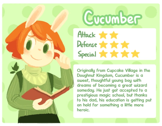Cucumber/Gallery | Cucumber Quest Wiki | Fandom