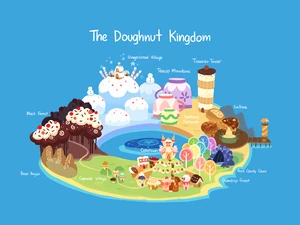 Doughnut Kingdom | Cucumber Quest Wiki | Fandom