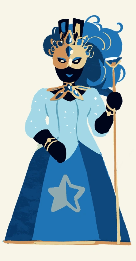 Queen Sapphire | Cucumber Quest Wiki | Fandom