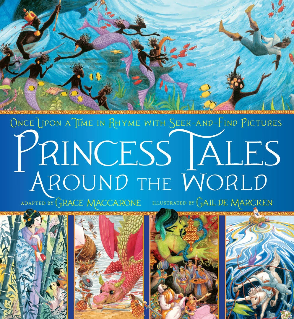 Princess Tales Around the World: Once Upon a Time in Rhyme with Seek ...