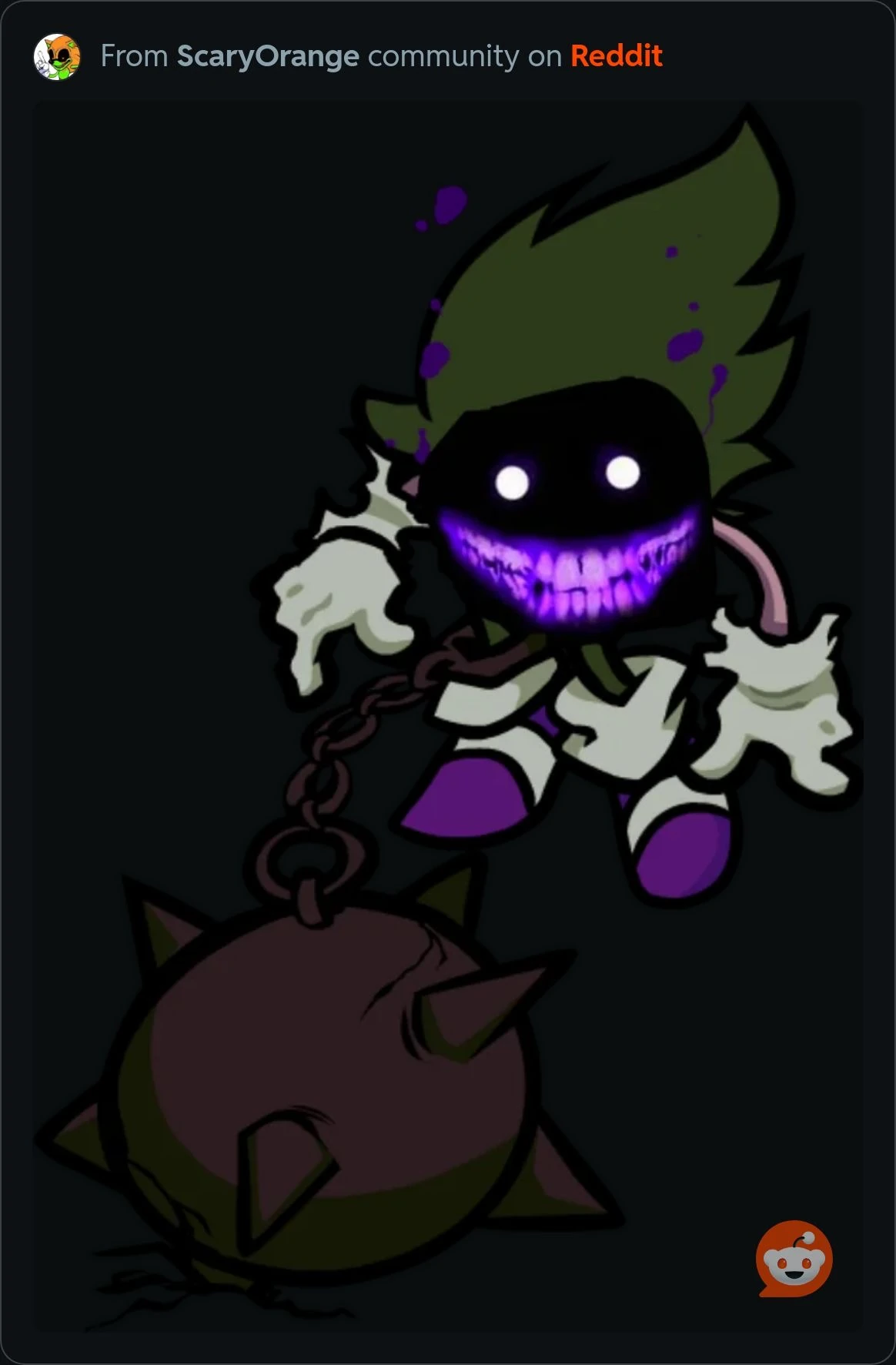 Frightening purple | Scary Orange Wiki | Fandom