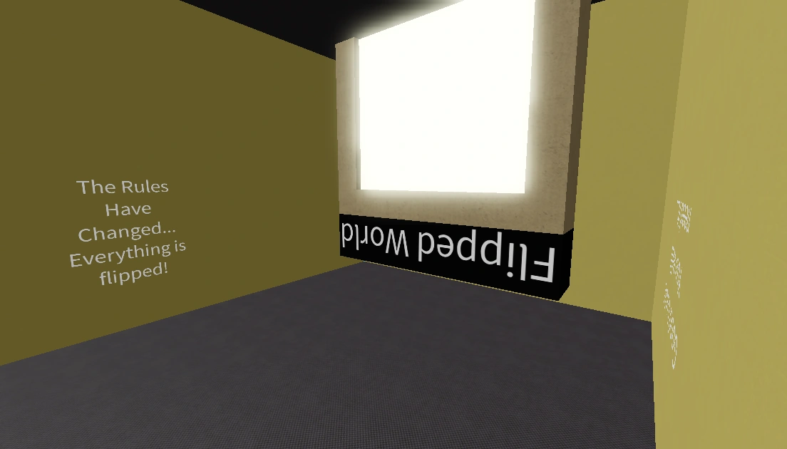 Flipped World | Cupcake's Obby World Wiki | Fandom