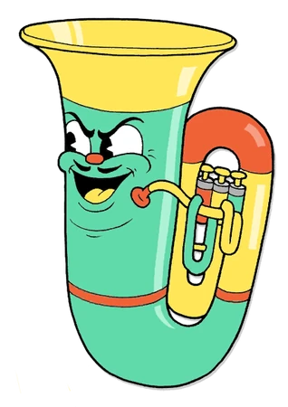 Cartoon Tuba