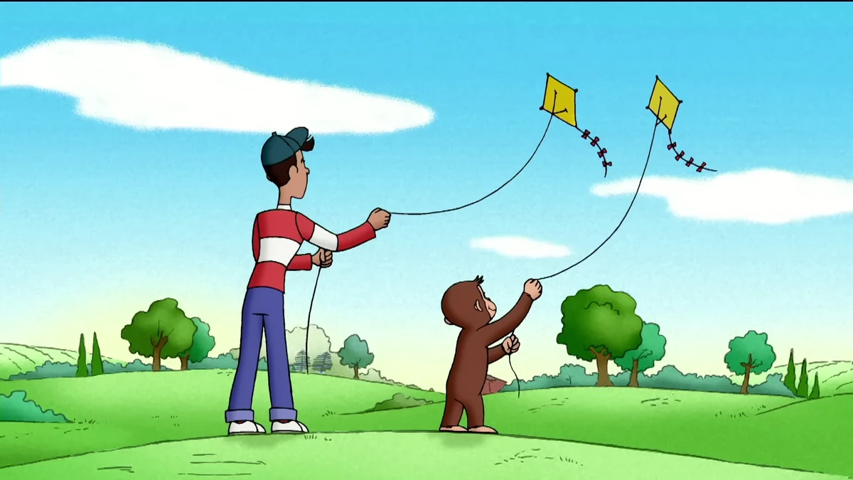Curious George Flies a Kite (transcript) | Curious George Wiki | Fandom